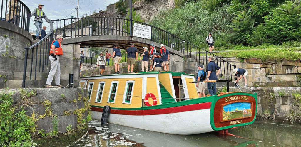 Little Falls to welcome replica Erie Canal boat Seneca Chief in ...