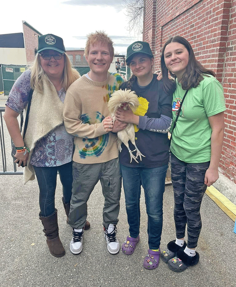 Egg Sheeran meets Ed Sheeran & attends NEPC - Country Culture