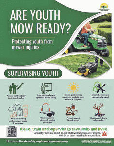 Grass mowing season brings injuries: Is your youth ‘mow ready ...